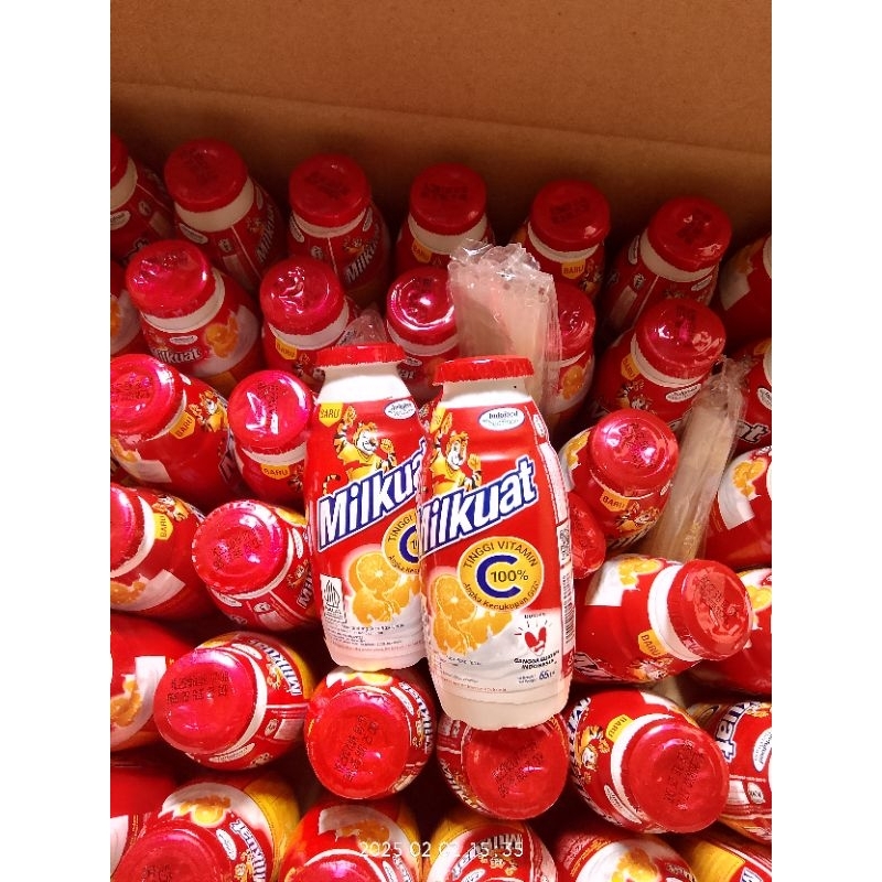 Jual Susu Milkuat botol kecil 65ml paket @10 pcs | Shopee Indonesia