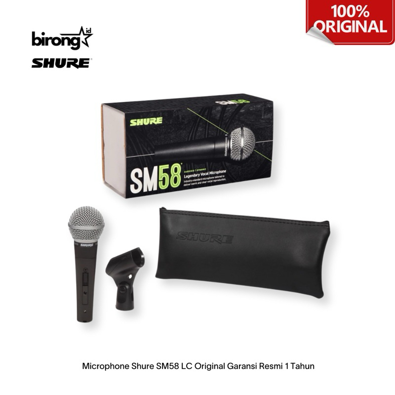 Jual Shure SM56-LC - Mikrofon Dynamic Profesional Original Bergaransi ...