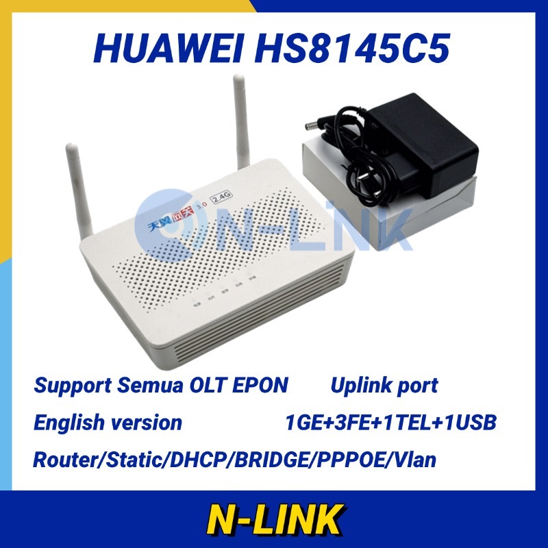 Jual HUAWEI EPON HS8145C5 ONT ONU WiFi Modem – WiFi Support for All OLT ...