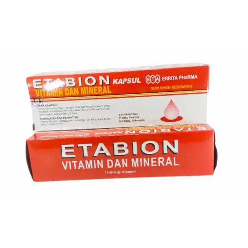 Jual Etabion Strip Isi 10 Tablet //ed sep 2027 | Suplemen Penambah ...