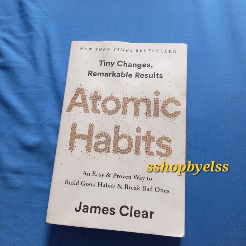 Jual Atomic Habits by James Clear (ENGLISH) | Shopee Indonesia