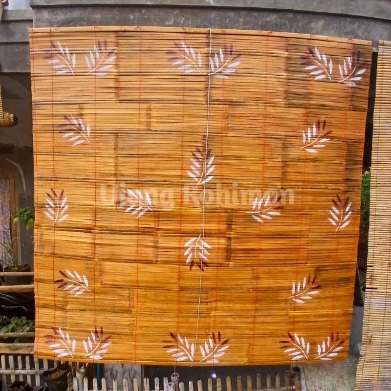 Jual [READY] Tirai bambu gulung / Wide / Kerey outdoor | Shopee Indonesia