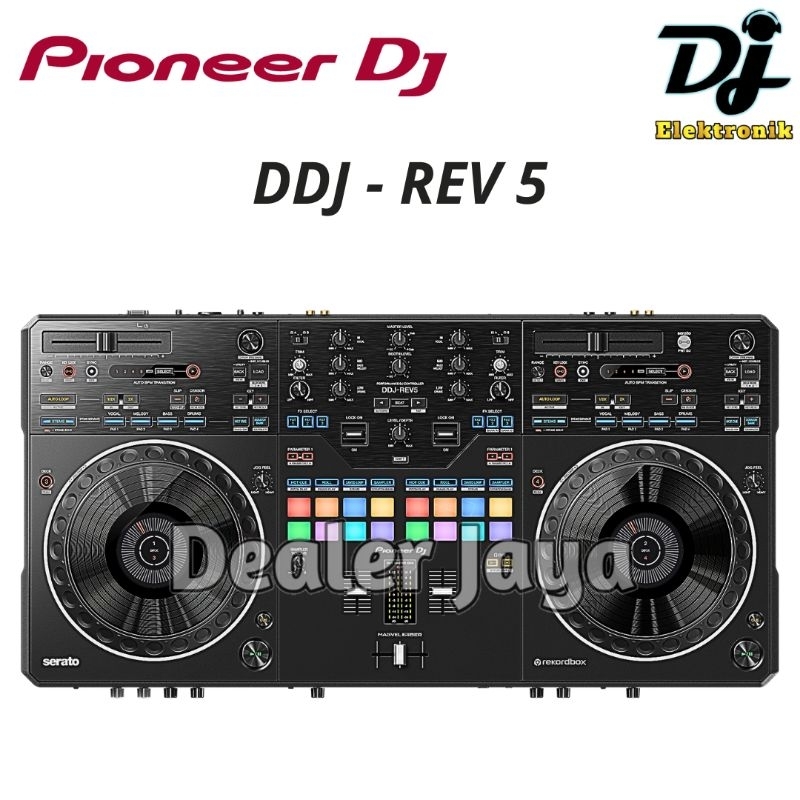 Jual PiONEER DJ DDJ REV 5 / DDJ REV5 - Alat DJ Pioner | Shopee Indonesia