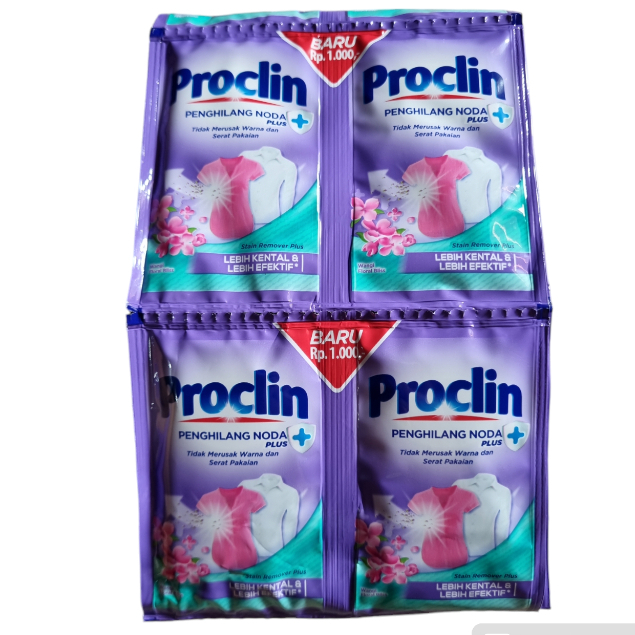 Jual Proclin Warna Sachet isi 12 pcs | Shopee Indonesia