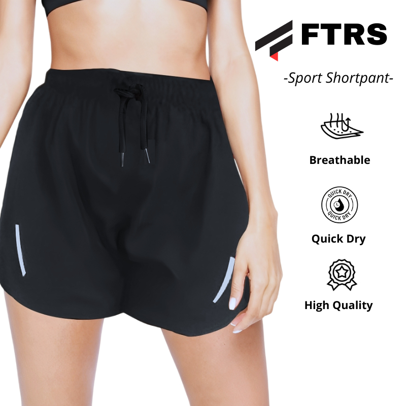 Jual V3 - Celana Pendek Sport Wanita | Quick Dry & Breathable | Celana ...