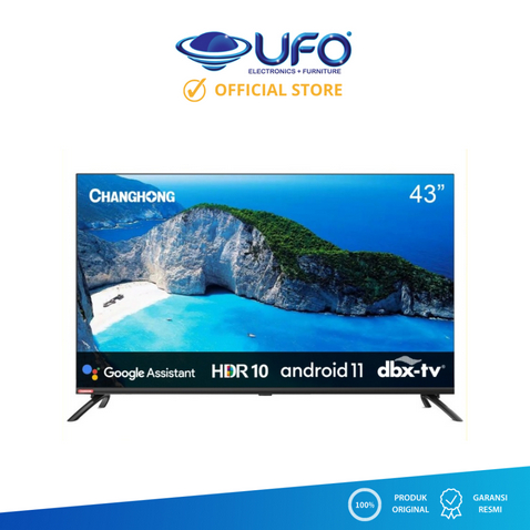 Jual CHANGHONG QLED 43 INCH U43QCN1 UHD 4K | Shopee Indonesia