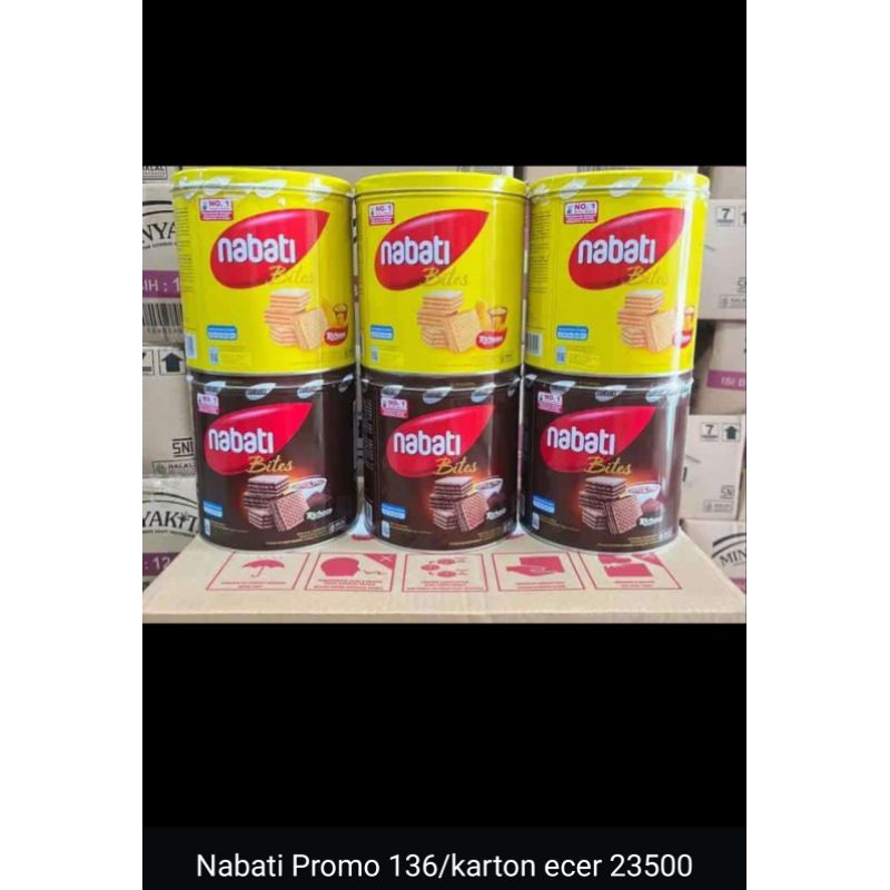 Jual nabati 1 dus isi 6 rasa cokelat dan keju | Shopee Indonesia