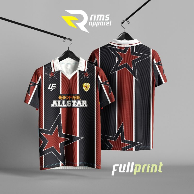 Jual JERSEY ALL STAR INDONESIA TERBARU / RETRO VINTAGE / Jersey timnas ...