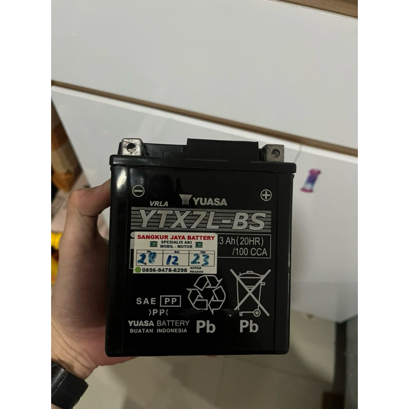 Jual Aki Bekas YTX7L-BS | Shopee Indonesia