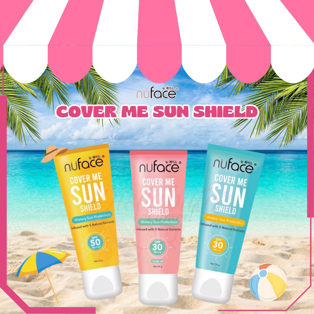 Jual Nuface Cover Me Sun Shield (Sunscreen) / sunshield / tone up ...