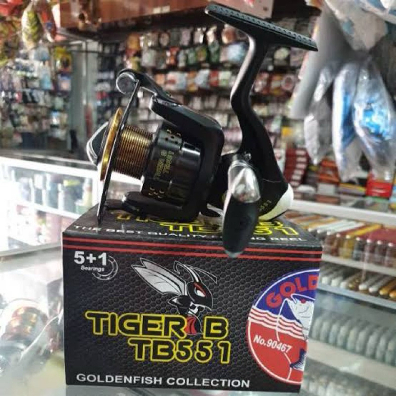 Jual Reel golden fish tiger tb551 | Shopee Indonesia