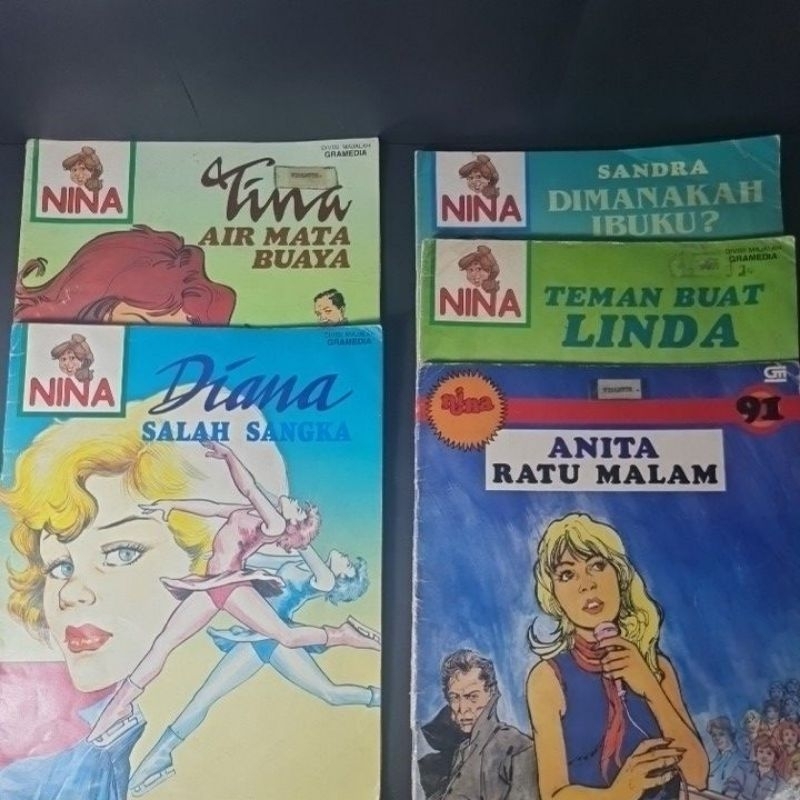 Jual Majalah Komik Lebar Jadul - Nina | Shopee Indonesia