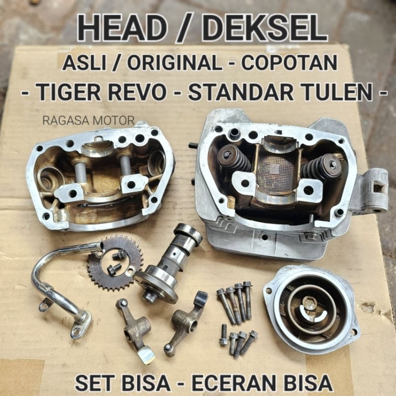 Jual Deksel Silinder Cylinder Kop Cop Head TIGER REVO Asli Original ...