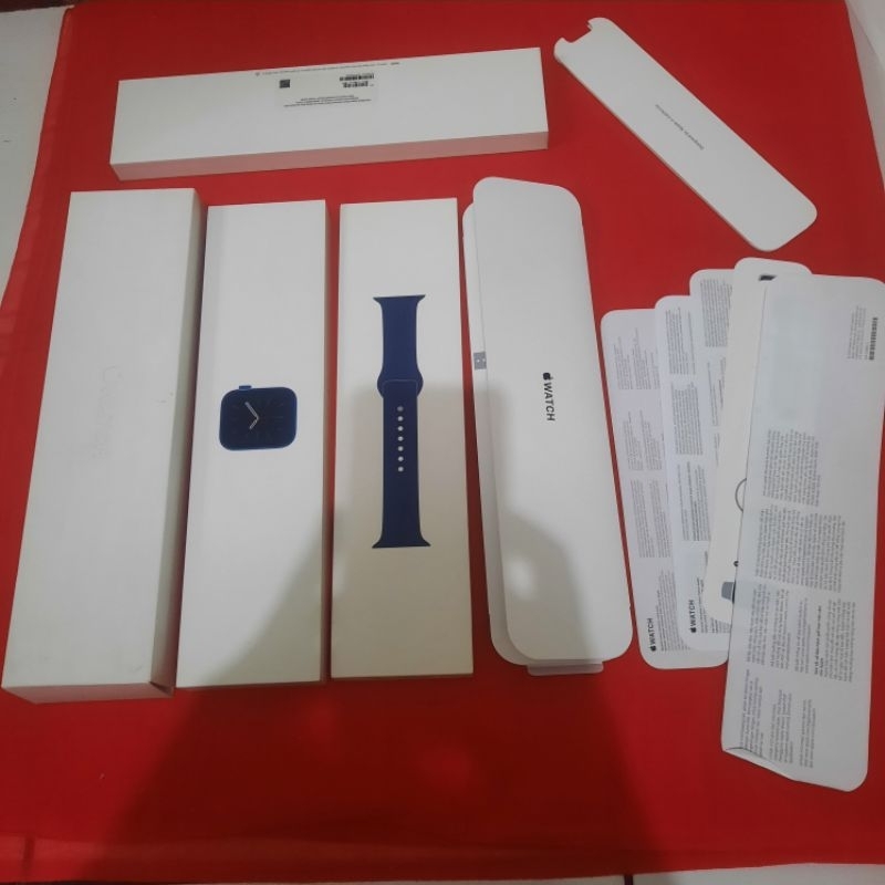 Jual Dus Box apple watch smart watch iwatch series 6 40 mm original 100 ...