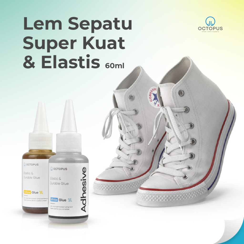 Jual Octopus Shoe Care - Lem sepatu sandal sol sepatu super kuat tahan ...