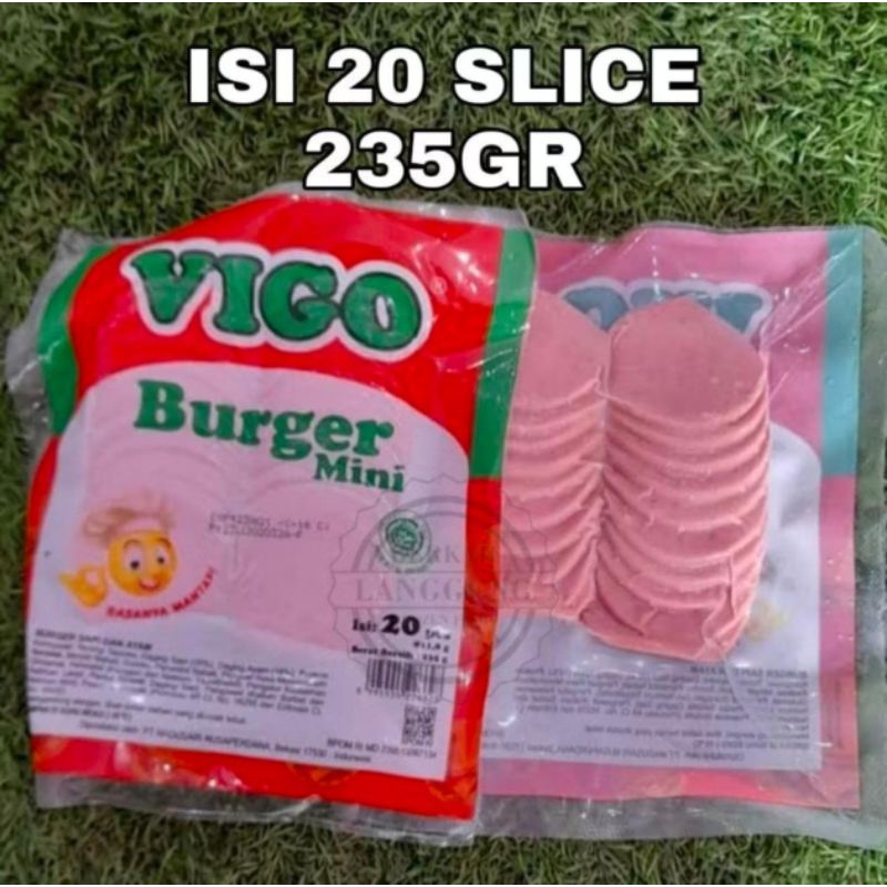 Jual Vigo Beef Slice Burger | Shopee Indonesia