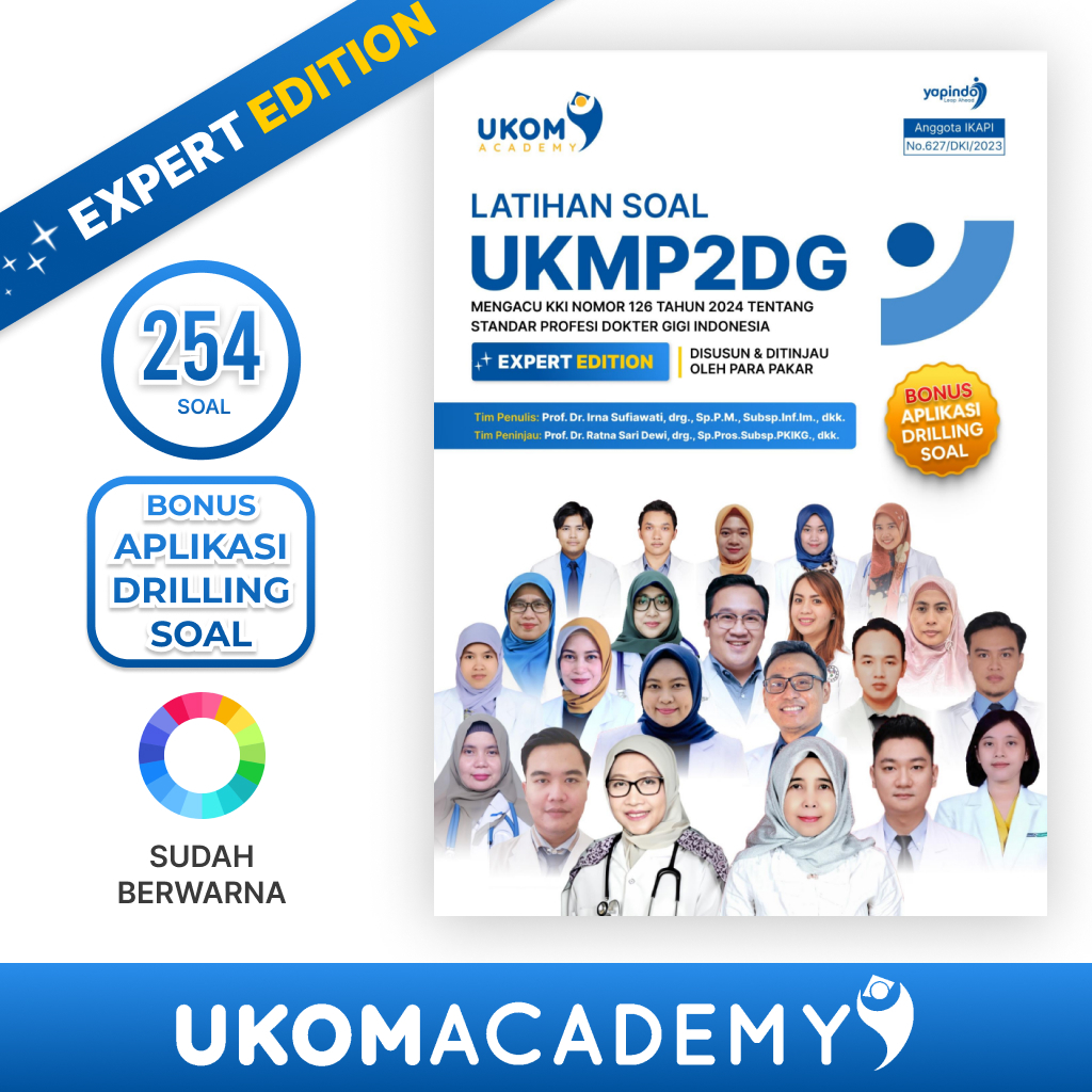 Jual UKOM Academy Buku Latihan Soal Mahasiswa UKMP2DG ( Expert Edition ...