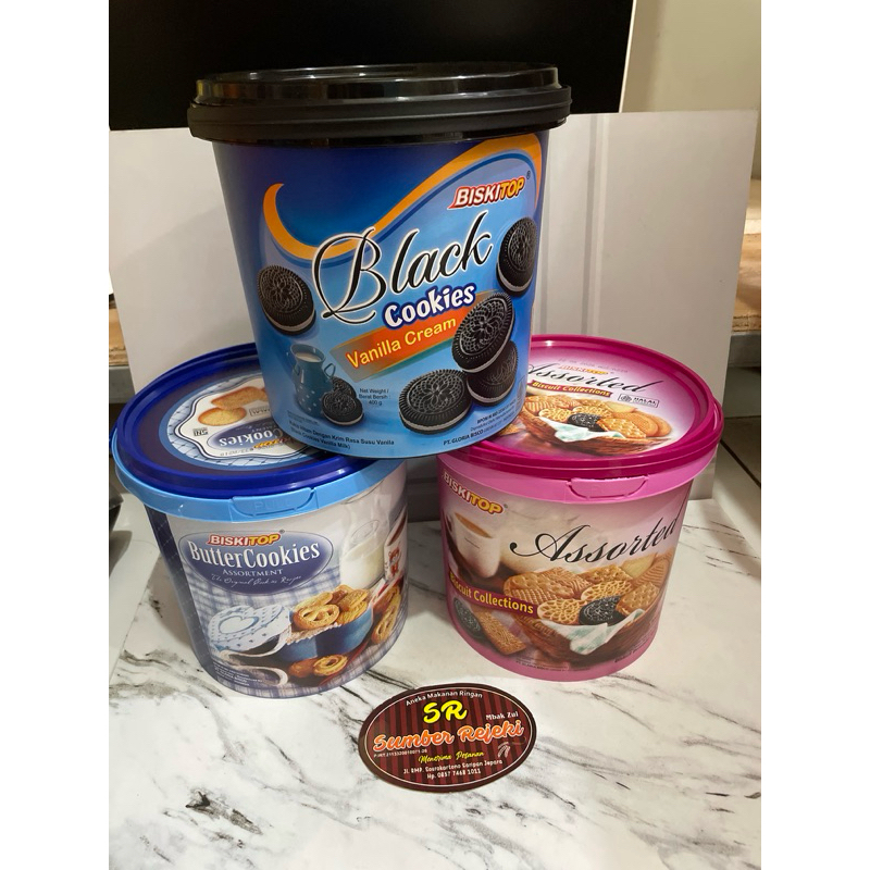 Jual MACAM MACAM BISKITOP COOKIES (free bubble wrap dan kardus ...