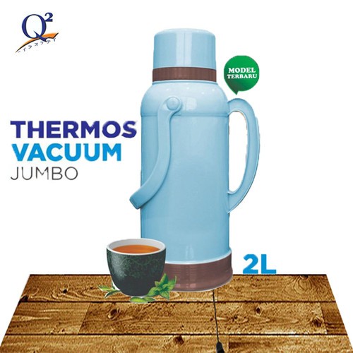 Jual Thermos 2 Liter Q2-8002 Tahan Panas dan Dingin 2000ml | Shopee Indonesia