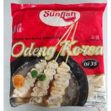 Jual Sunfish Odeng Korea 500 gr Frozen Food | Shopee Indonesia