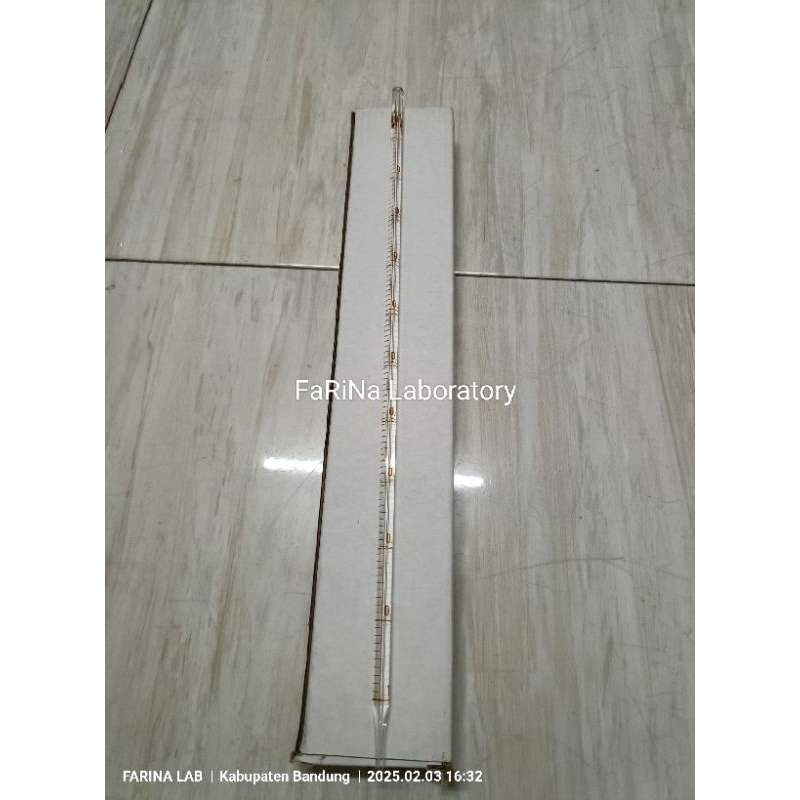 Jual Pipet Ukur-Measuring Pipette 1ml Pyrex Class A Tipe Mohr | Shopee ...