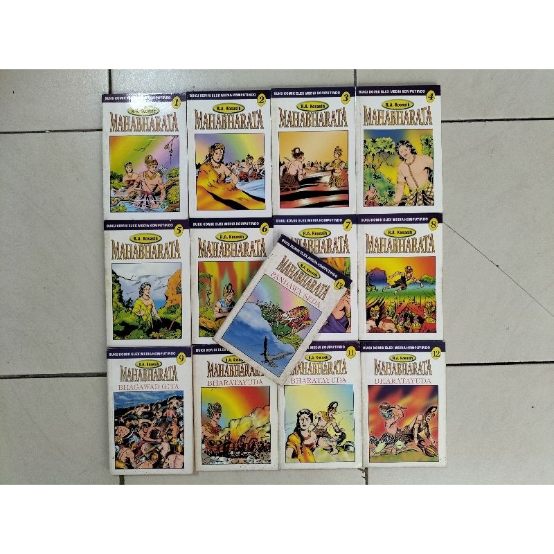 Jual Komik Wayang Klasik Mahabharata (Full Set), karya RA Kosasih ...