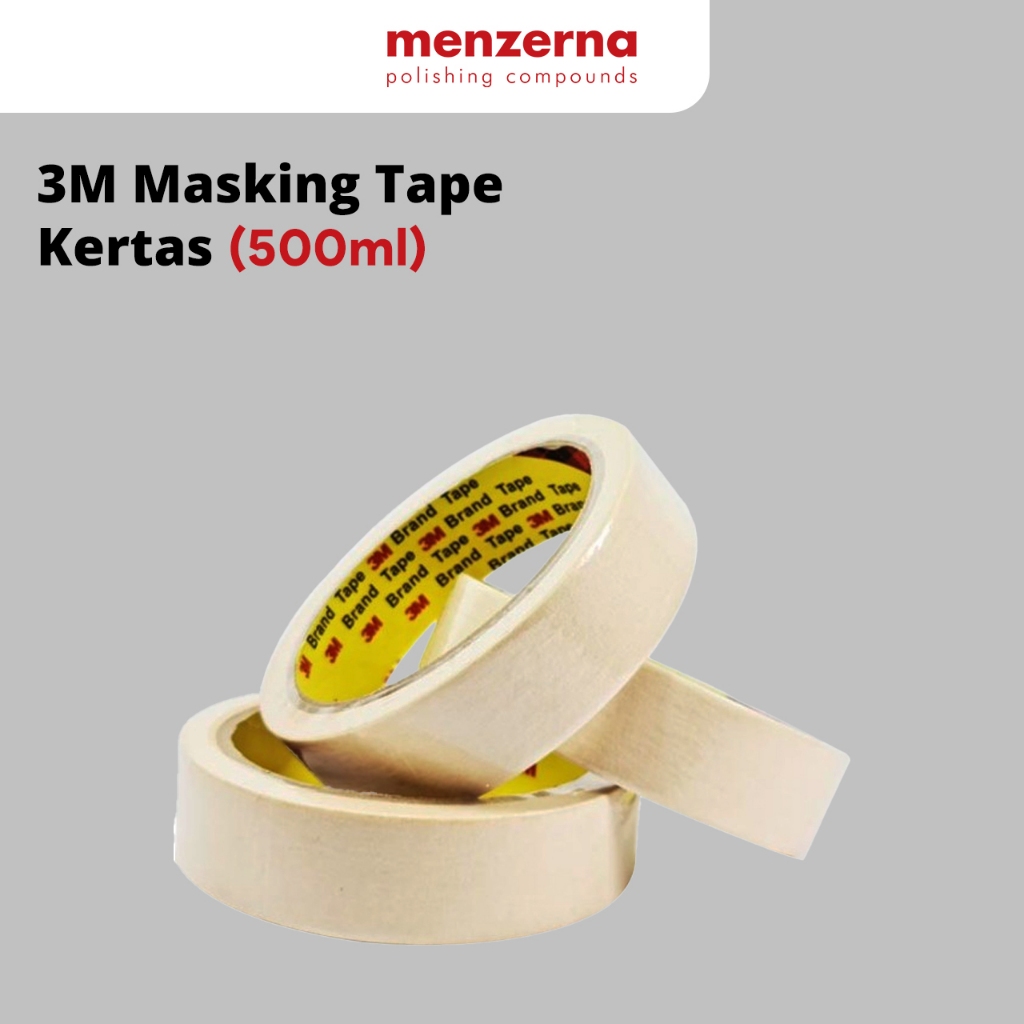 Jual 3M Masking Tape Kertas 2210 24mm X 21m Lakban Isolasi Solasi ...