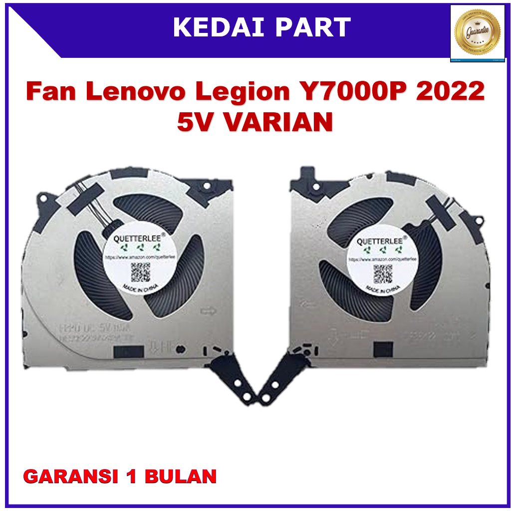 Jual Kipas Fan Lenovo Legion Y7000P R7000P R7000 Legion 5 15IAH7H ARH7 ...