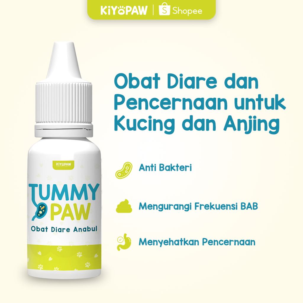 Jual KIYOPAW Obat Diare Kucing Anjing Obat Mencret Kucing Anjing Obat ...