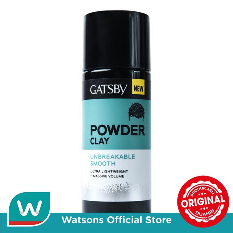 Jual Gatsby Powder Clay Unbreakable Smooth 20g | Shopee Indonesia