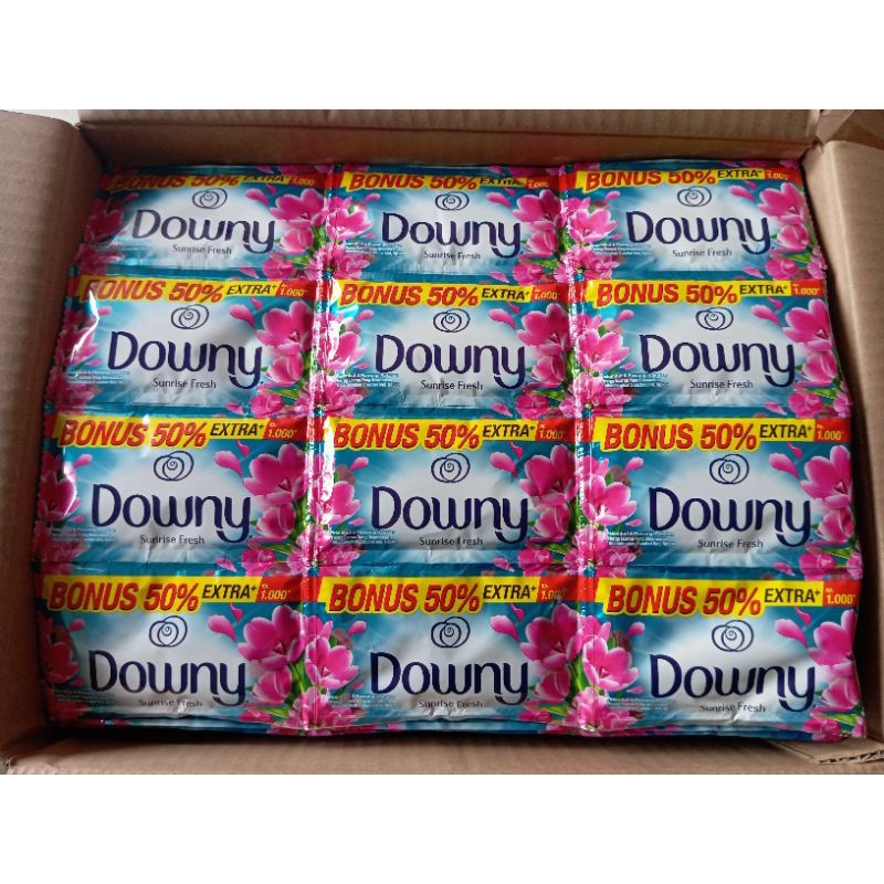 Jual DOWNY 1000an 48PCS VARIAN SUNRISE FRESH (BIRU) | Shopee Indonesia