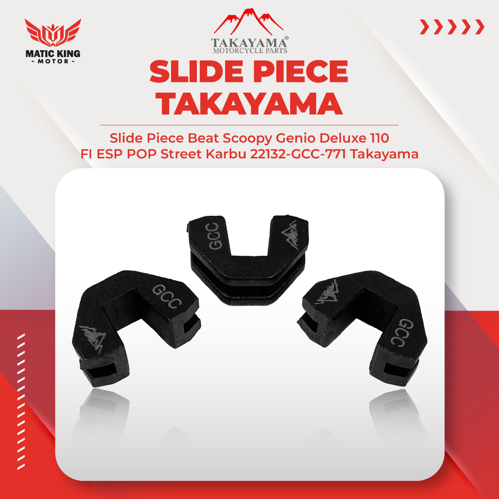 Jual Slider Slide Piece Beat Scoopy Vario Genio Deluxe Spacy 110 Karbu Fi ESP GCC Takayama ...