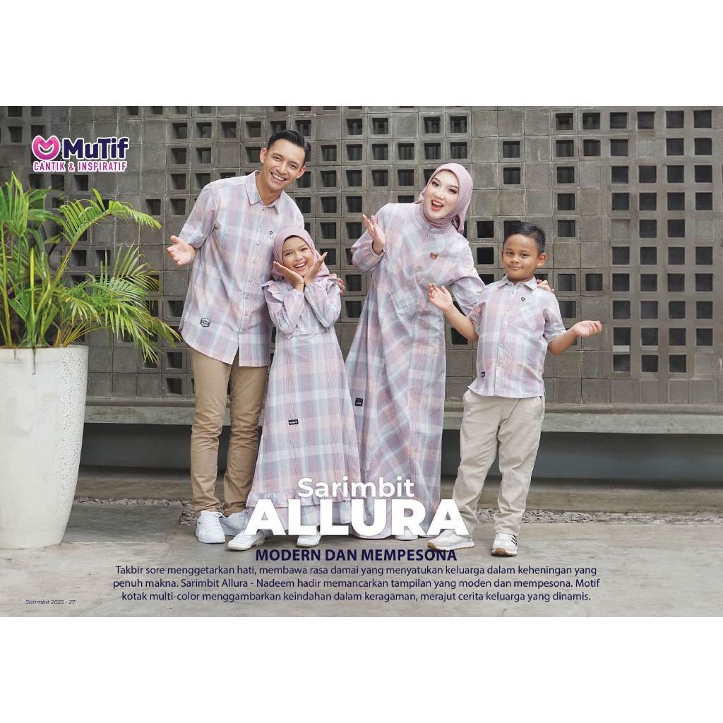 Jual BAJU COUPLE ALLURA - NADEEM/BAJU COUPLE MUTIF/BAJU COUPLE TERBARU ...