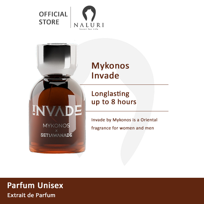 Jual Parfum Original Mykonos Invade EDP for Unisex 50ml | Shopee Indonesia