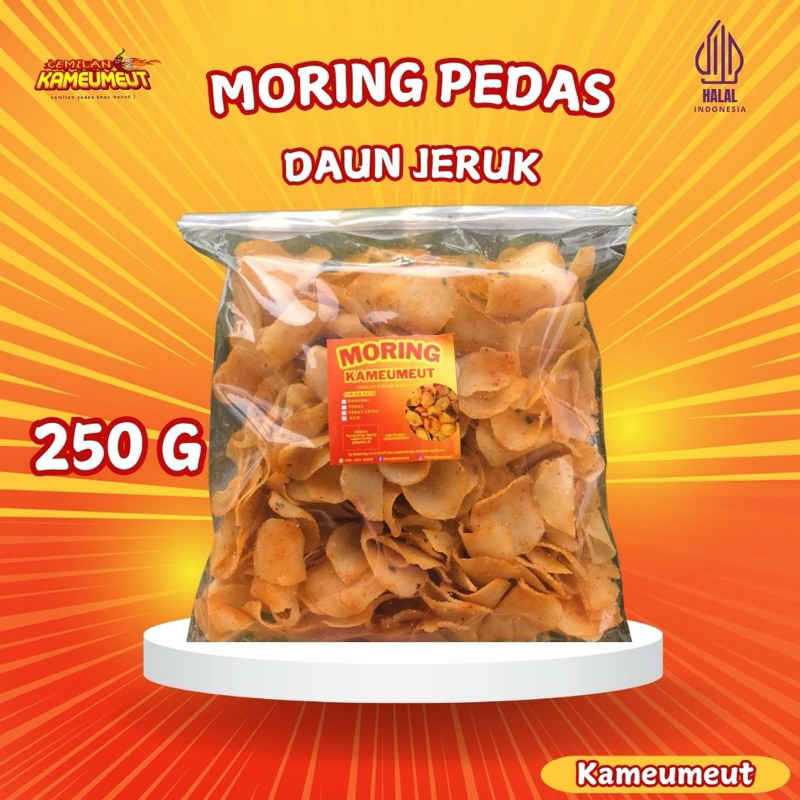 Jual keripik Moring 250g/ khas Garut/ Moring original / Gurih renyah ...