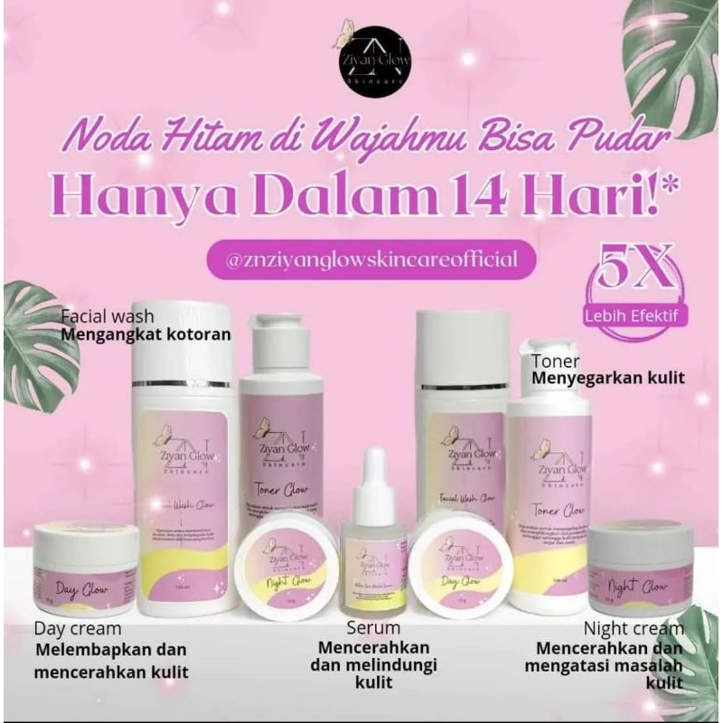 Jual ZIYAN GLOW SKINCARE PAKET ACNE DAN NORMAL 100%ORIGINAL | Shopee ...