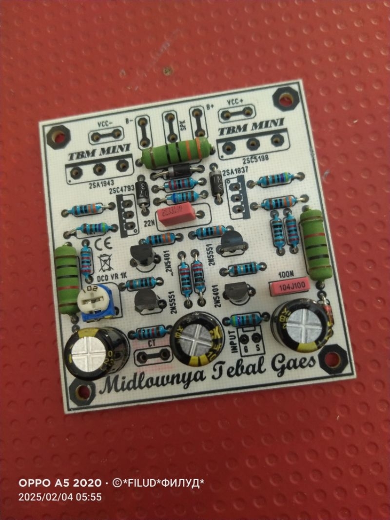 Jual kit driver TBM mini non TEF low mid tebal tinggal nambah ...