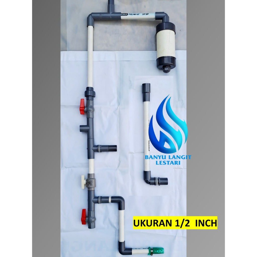 Jual Instalasi pipa filter air sumur bor bau besi, berkarat dan ...