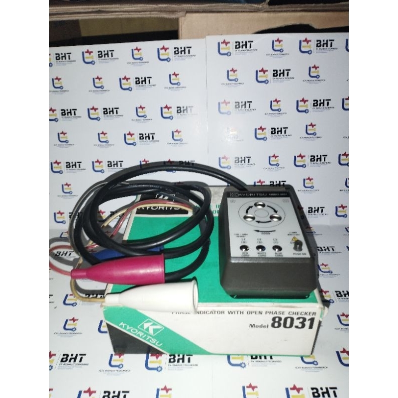 Jual kyoritsu 8031 phase checker indcator / phase sequence | Shopee ...