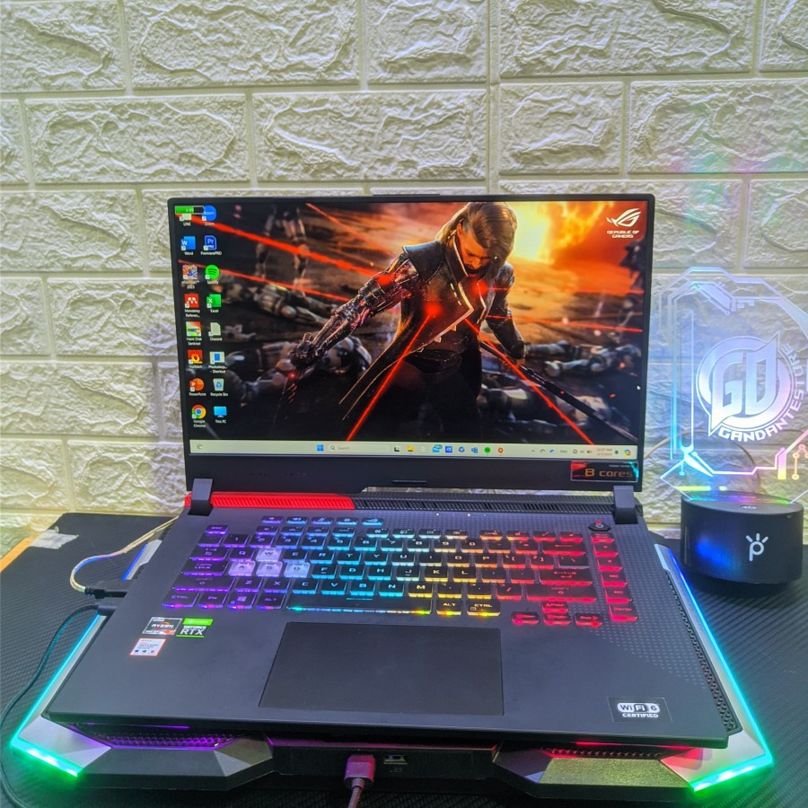 Jual Asus ROG STRIX G15 G513QE Ryzen 7 RTX 3050 Ti 12 GB Full Power 100 ...