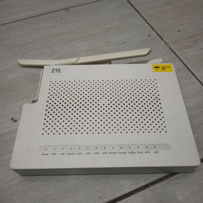 Jual ZTE ZXHN F670 Antena 3 Gpon ONT Wireless Modem Router | Shopee ...