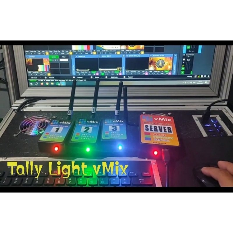 Jual Tally Light vMix live streaming multicam | Shopee Indonesia