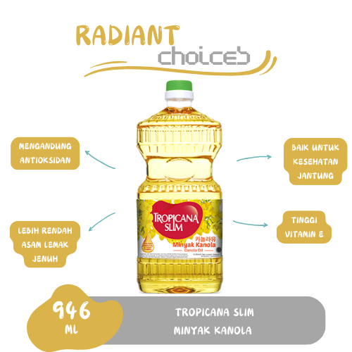 Jual Tropicana Slim Minyak Kanola 946ml - 100% Pure Canola Oil Tropicana Slim | Shopee Indonesia