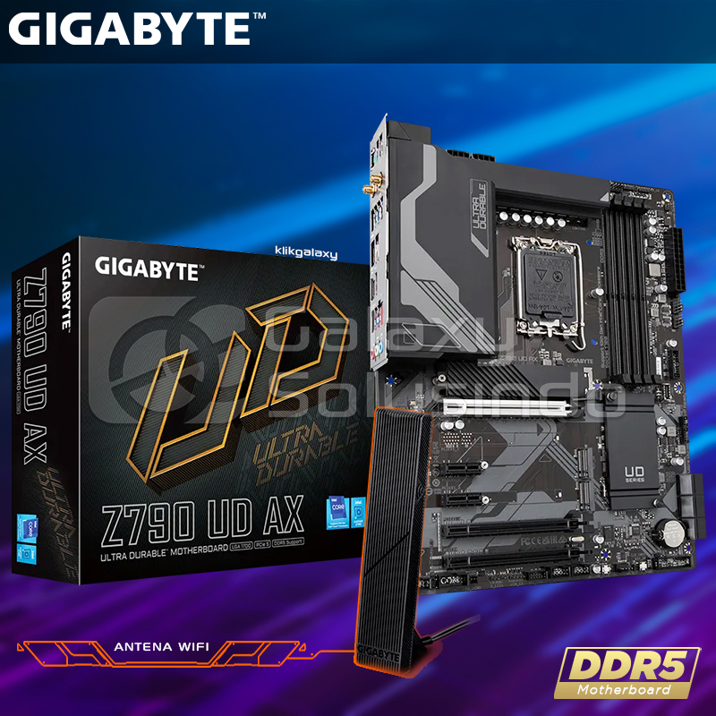 Jual Gigabyte Z790 UD AX - Intel Z790 Raptor Lake DDR5 Motherboard ...