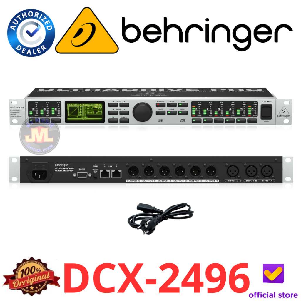 Jual Behringer Ultra-Drive Pro DCX2496 Loudspeaker Management System ...