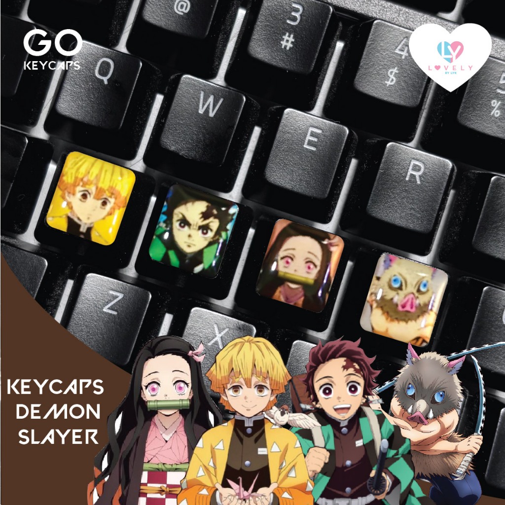 Jual Keycaps PBT Demon Slayer | GO KEYCAPS | Shopee Indonesia