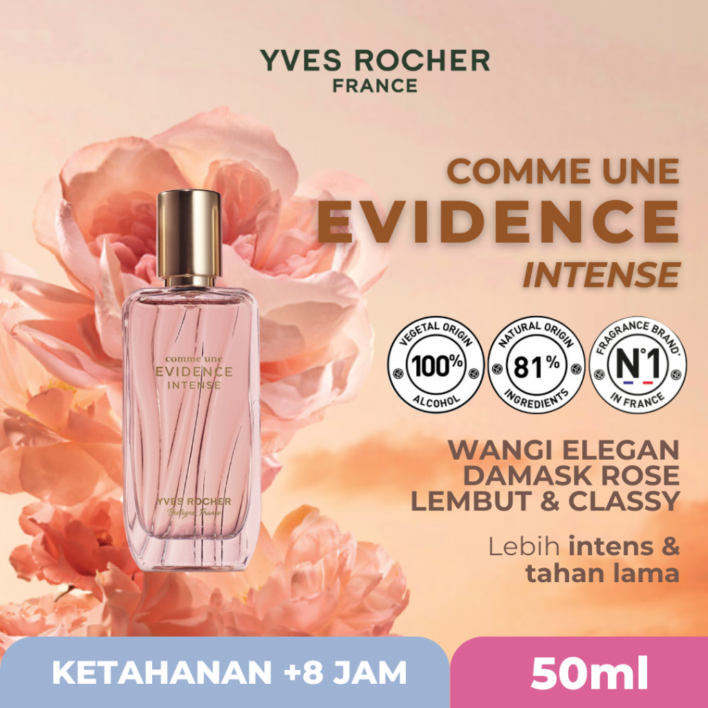 Jual Yves Rocher - Evidence Collection - Comme Une Evidence Intense EDP ...
