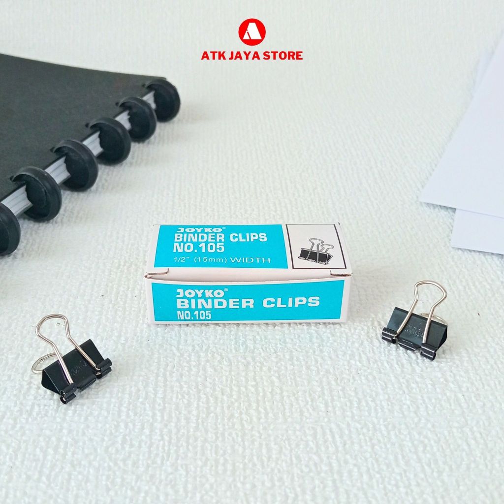 Jual Binder Clip 105 | klip kertas 105 joyko | Shopee Indonesia