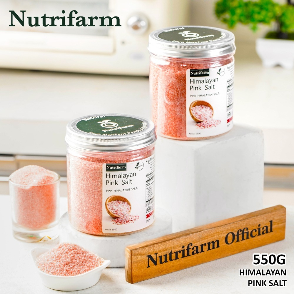 Jual Nutrifarm Himalayan Salt 550g | Shopee Indonesia