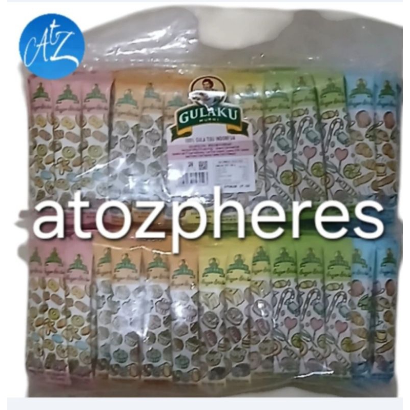 Jual 100% gula tebu pasir kristal putih halal sachet stik Indonesia ...